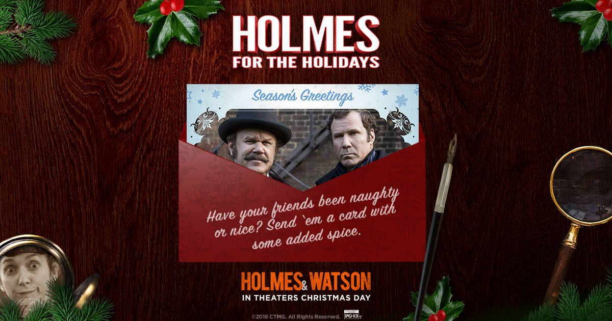 Holmes For The Holidays | Sony Pictures